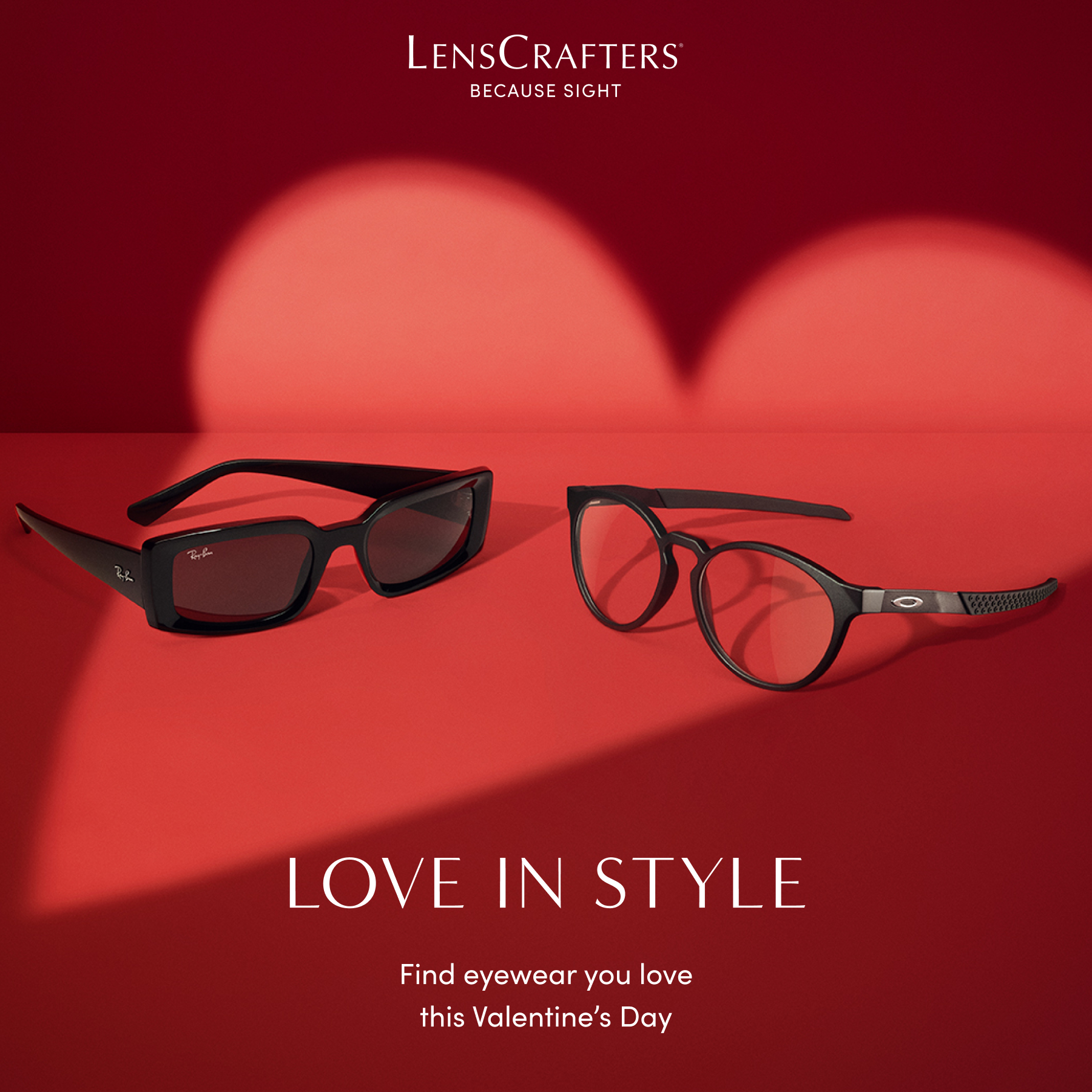 Find eyewear you love this Valentine’s Day - Galleria at Crystal Run